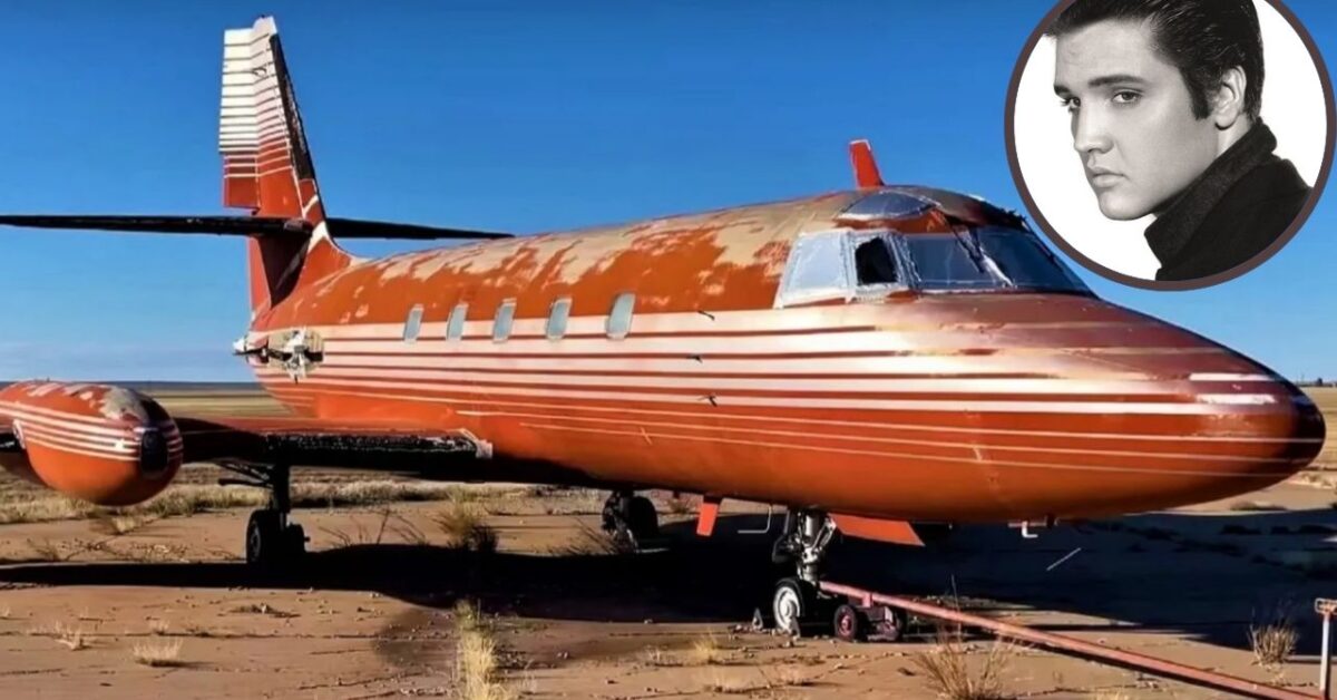 Il jet di lusso di Elvis Presley, un simbolo conservato in mezzo al ...